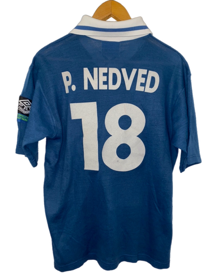 SS Lazio 1996/97 training shirt, Pavel Nedved - S | Size | Forza Shirts
